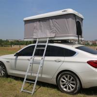 China White Car Roof Tent for Small Vehicles Compact SUVS 215x145x95cm Unfolded Size for sale