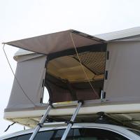 China White Car Roof Tent for Small Vehicles Compact SUVS 215x145x95cm Unfolded Size for sale