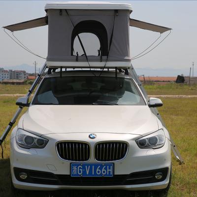 China Highwood Sport 3-4 Person Roof Top Tent ABS+ASA 215x145x95cm for Small Car for sale