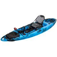 China LLDPE Seat Pedal Fishing Kayak 10FT 3200x835mm for Adults 140kg Capacity for sale