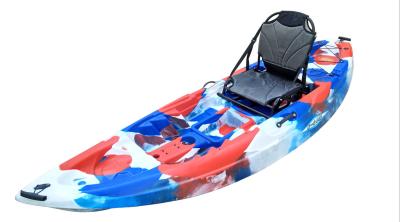 China 270cm Sit On Top Kayak with Pedal Drive Lightweight Fishing Kayak 150kg Capacity for sale