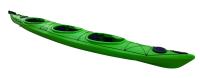 China 3 Person Sit In Fishing Kayak 5600x700mm Polyethylene Rotomolded Sea Kayak for sale