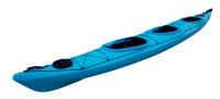 China 3 Person Sit In Fishing Kayak 5600x700mm Polyethylene Rotomolded Sea Kayak for sale