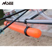 China Clear Plastic Canoe Paddle 2700x838x336mm Two Seat for Fishing Surfing Cruising for sale