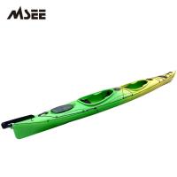 China LLDPE HDPE Composite Fishing Kayak 5200x670mm 2 Person 240kg Capacity for sale