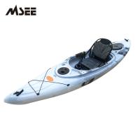 China Polyethylene Material Single Person Kayak Customized Color And Logo 308*75*35CM for sale