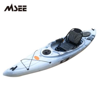 China Polyethylene Material Single Person Kayak Customized Color And Logo 308*75*35CM for sale