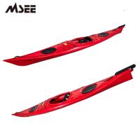 China Single Person Surfski Sea Fishing Kayak 5100x660mm Sit On Top with Propeller System for sale