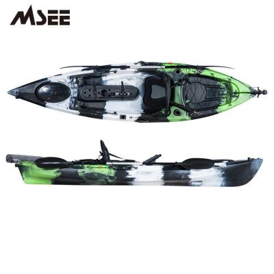 China Motorized Fishing Kayak 2 Person Rotomolded LLDPE 3100x760mm 170kg Capacity for sale