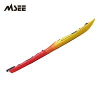 China Strong Surfing Kayak Sit In Fishing Kayak 5000x600mm 180kg Capacity Ocean Light Material for sale