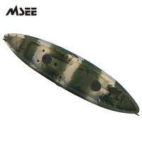 China Double Sit On Top Sea Kayak for Fishing 3600x910mm HDPE 2 Person for sale