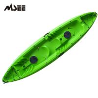 China Double Sit On Top Sea Kayak for Fishing 3600x910mm HDPE 2 Person for sale