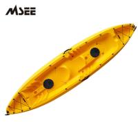 China Double Sit On Top Sea Kayak for Fishing 3600x910mm HDPE 2 Person for sale