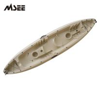 China Custom Colored 2 Person Sea Fishing Kayak 3600x910mm with Rod Holder Swivel for sale