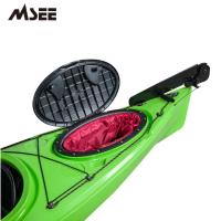 China LLDPE Fishing Kayak 3300x670x270mm 150kg Capacity Single Person Touring Kayak for sale