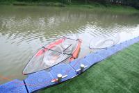 China Transparent polycarbonate transparent plastic Transparent gas powered kayak for sale for sale