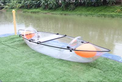 China Transparent polycarbonate plastic Transparent roto molded plastic kayak for sale