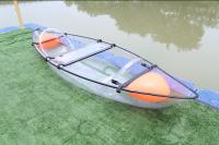 China Transparent polycarbonate plastic Transparent roto molded plastic kayak for sale