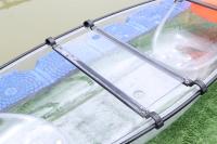 China Transparent polycarbonate plastic Transparent roto molded plastic kayak for sale