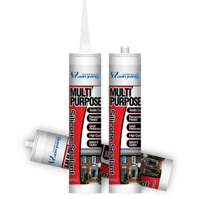 China Acetic 300ml Silicone Sealant Adhesive for sale