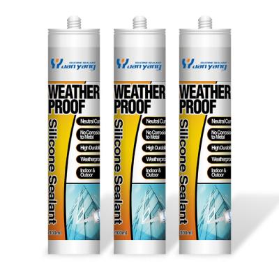 China 590ml Gp Transparent Sealant Silicone Polyurethane Black Rtv Silicone for sale