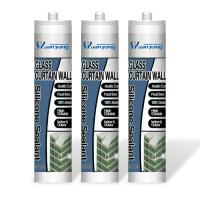 China Construction Clear Aquarium Silicone Sealant Adhesives 280ml Transparent Bathroom Sealant for sale