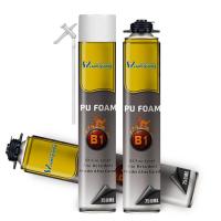 China Polyurethane Expansion Pu Foam Spray Fire Resistance 750ML Glass Silicone Sealant for sale