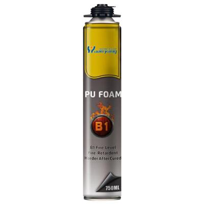 China Polyurethane Expansion Pu Foam Spray 600ML Mounting Fire Resistance for sale