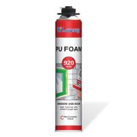China Leather PU White Polyurethane Expanding Foam Adhesive For Fixing Bonding for sale