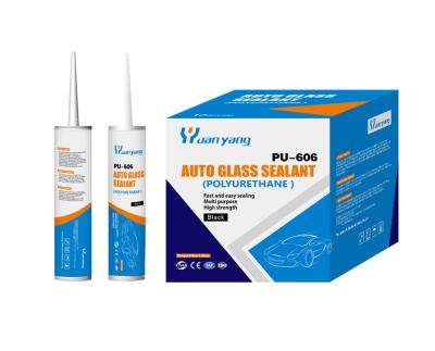 China Polyurethane Silicone Rubber Adhesive Sealant Windshield 600ml Silicone Rubber Glue for sale