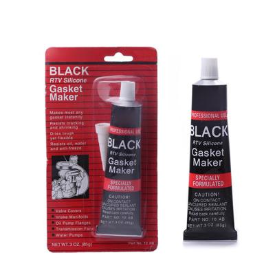 China 85ml 85G RTV Silicone Sealant 100 Percent Red Blue Silicone Gasket Maker for sale