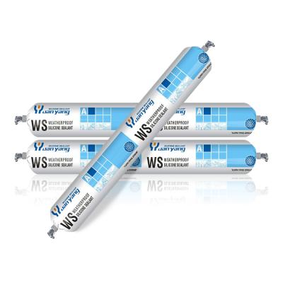 China Weatherproof Neutral Silicone Sealant 590ml Construction Sausage Silicone Sealant for sale