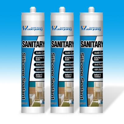 China General Purpose GP Silicone Sealant Cartridge 100% Silicone Clear Sealant Adhesive for sale