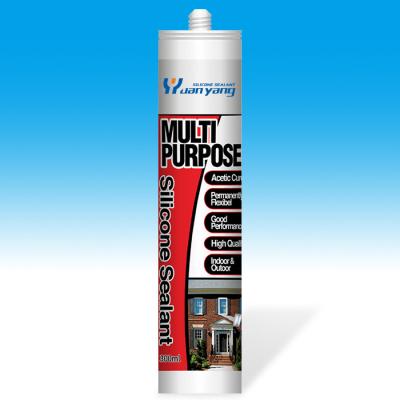 China OEM 100% Transparent Bathroom Sealant Construction Sanitary Silicone Sealant for sale
