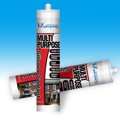 China GP 280ml Silicone Sealant Adhesive Acetoxy Fast Drying Silicone Adhesive for sale
