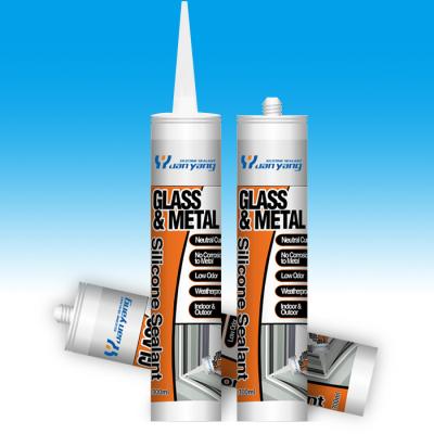 China 280ml Sanitary Neutral Silicone Sealant Construction Fast Drying Silicone Sealant for sale