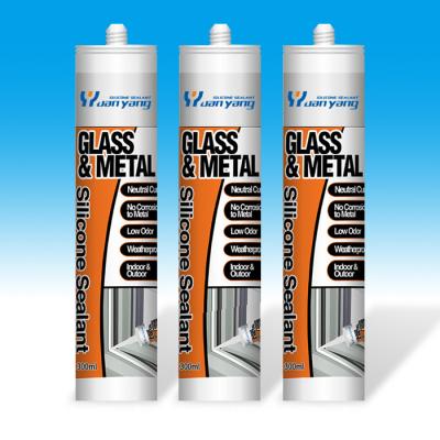 China Low Shrinkage Age Resistant Liquid Acid Silicone Sealant For Metal Materials for sale