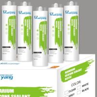 China White Clear 280ml GP Silicone Sealant For Aquarium One Part for sale