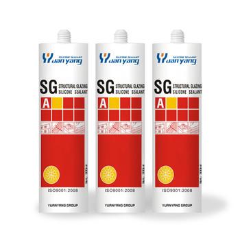 China Black Weatherproof Silicone Pvc Glue Neutral Clear Structural Glazing Silicone for sale