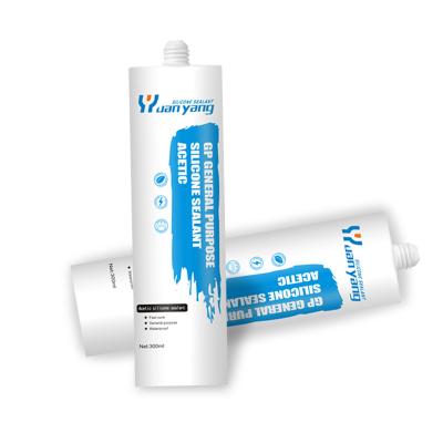 China Sealing GP Silicone Sealant Glss Sanitary Waterproof Bathroom Silicone Sealant for sale
