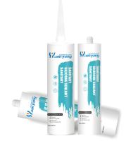China 300ml Fast Cure Neutral Construction Silicone Sealant White Black Silicone Glue for sale