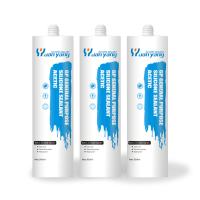 China Neutral Structural Construction Silicone Sealant 100% Black Silicone Adhesive Sealant for sale