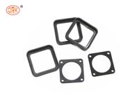 China Flat Rectangular Rubber Gasket Silicone Sealing Gaskets Customized Shaped for sale