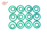 China Green AS568 Size FKM O Ring Heat Resistant Rubber Nbr Sealing for sale