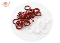 China Corrosion Resistant Food Grade Silicone Rubber O Ring AS568 Standard Size for sale