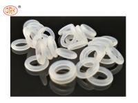China Transparent Excellent Rebound Resistance Clear Silicone o-ring for Electronics Product for sale