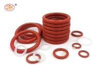 China Reddish Oil Resistance NBR 70 Hydraulic O Rings 2mm Distributor for sale