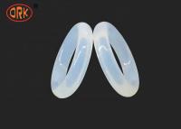 China Translucent Good Elongation Clear Silicone O Rings FDA For Coffee Machine for sale