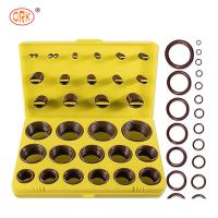 China High Durable 386PCS FKM 75A Brown Plumbing O Ring Kit for Automotive Faucet Repair Seals for sale