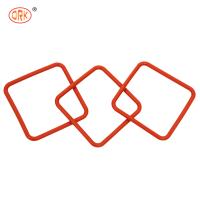 China Industrial Rubber Flange Gasket, Optional NBR FKM EPDM Silicone, Chemical & Heat Resistant Seal Gaskets for Machinery Repair & Replacement for sale